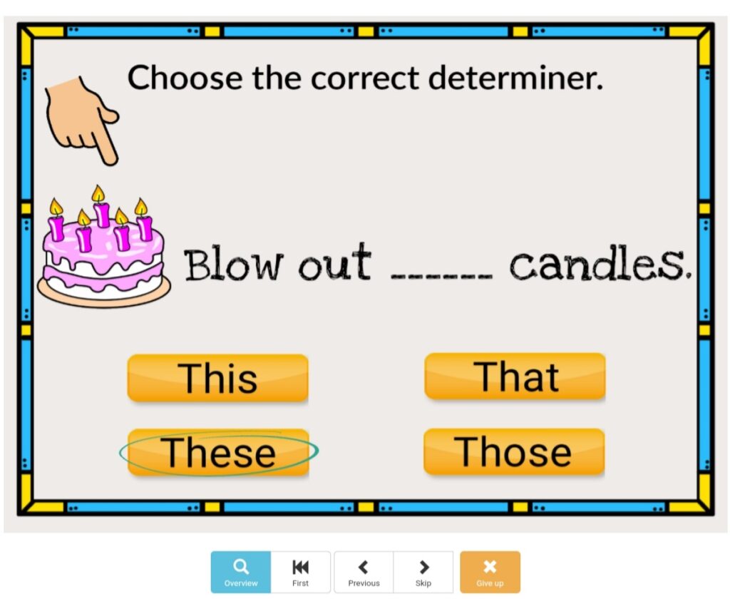 This That These Those | Demonstrative Adjectives - Made By Teachers