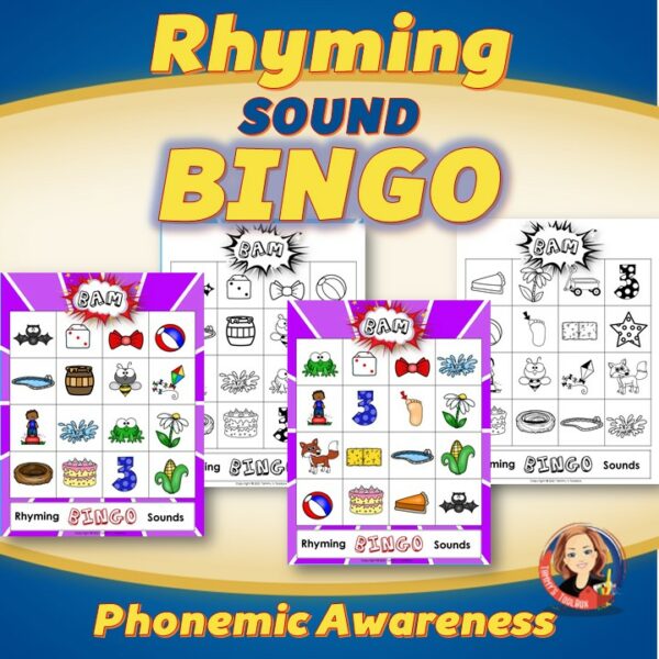 Rhyming Words Bingo Game | Made By Teachers