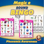 CVCE Words Bingo Game - Magic e - Made By Teachers