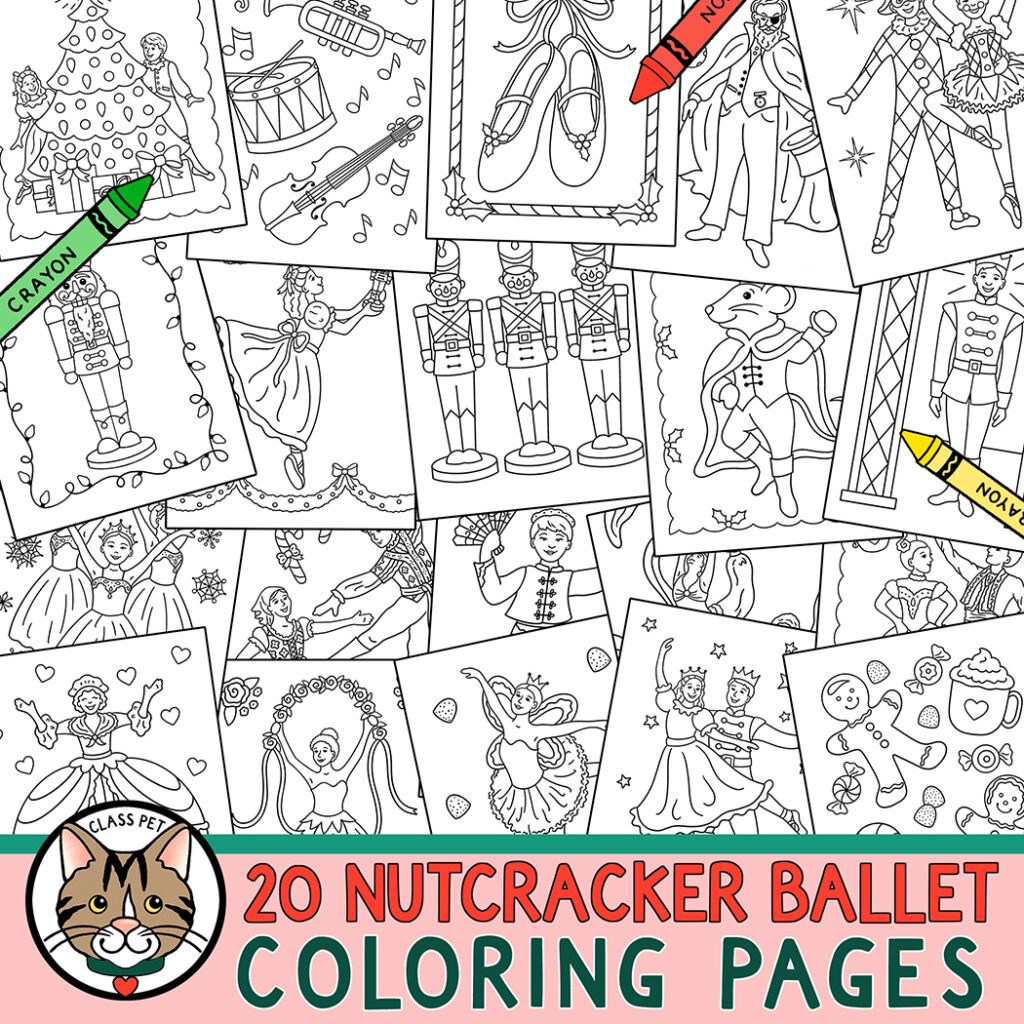 The Nutcracker Coloring Pages | Made By Teachers