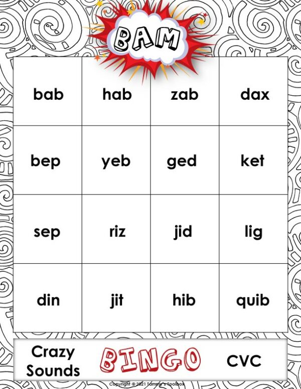 Phonemic Awareness Games BIG BINGO BUNDLE | Made By Teachers