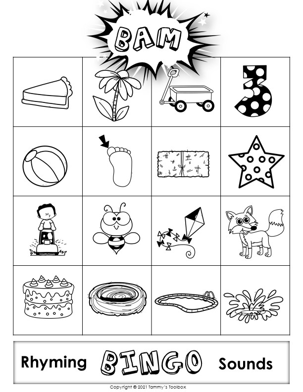 Phonemic Awareness Games BIG BINGO BUNDLE - Made By Teachers