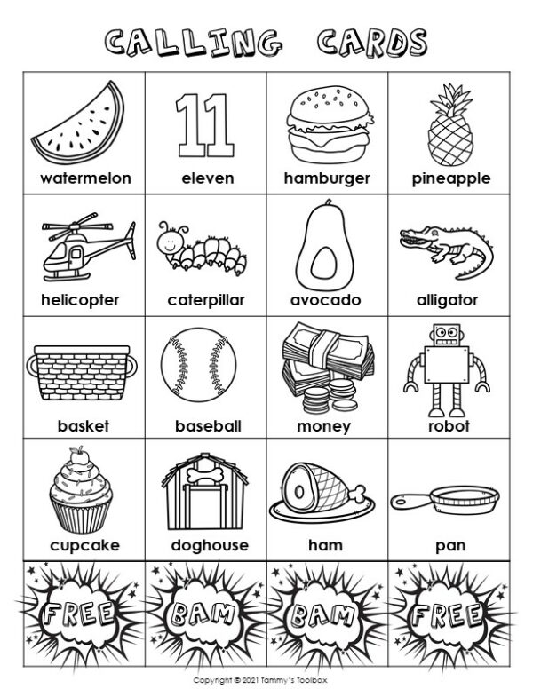 Phonemic Awareness Games BIG BINGO BUNDLE | Made By Teachers