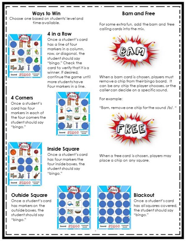 Phonemic Awareness Games BIG BINGO BUNDLE - Made By Teachers
