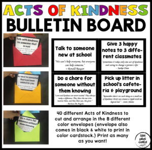Random Acts of Kindness Day - Bulletin Board - Made By Teachers