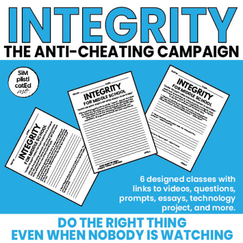 Integrity and Honesty - Activities & Lessons - Made By Teachers