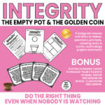 Integrity and Honesty - The Empty Pot & Golden Coin - Made By Teachers