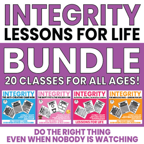 Integrity and Honesty - Activities & Lessons - Made By Teachers
