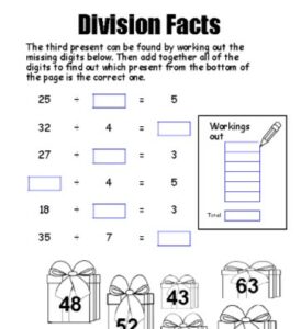 T'was the night before Christmas math challenge - Made By Teachers