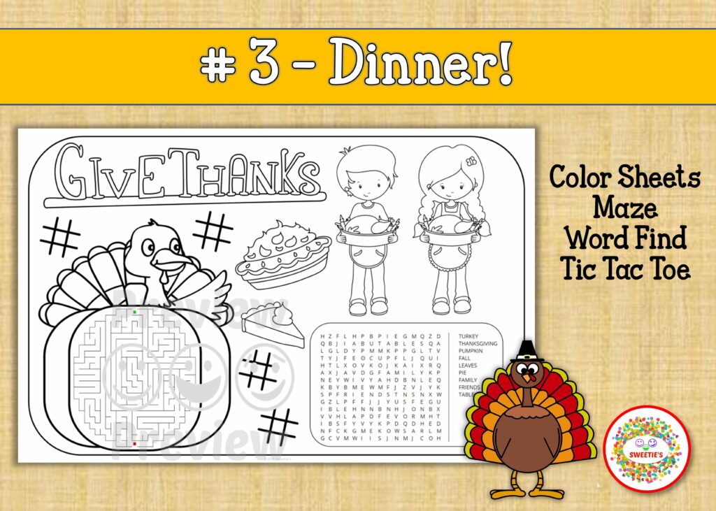 Thanksgiving Placemats - Made By Teachers