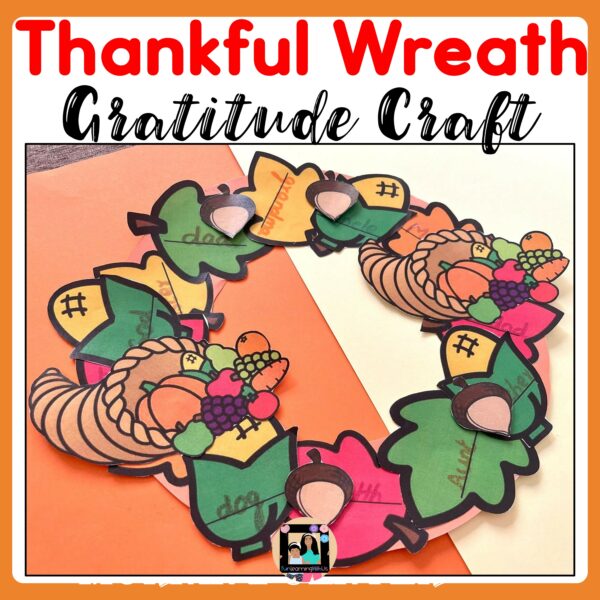 Fall Crafts & Thanksgiving Craft | Thankful Wreath | Made By Teachers