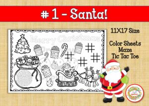 Christmas Placemats - Made By Teachers