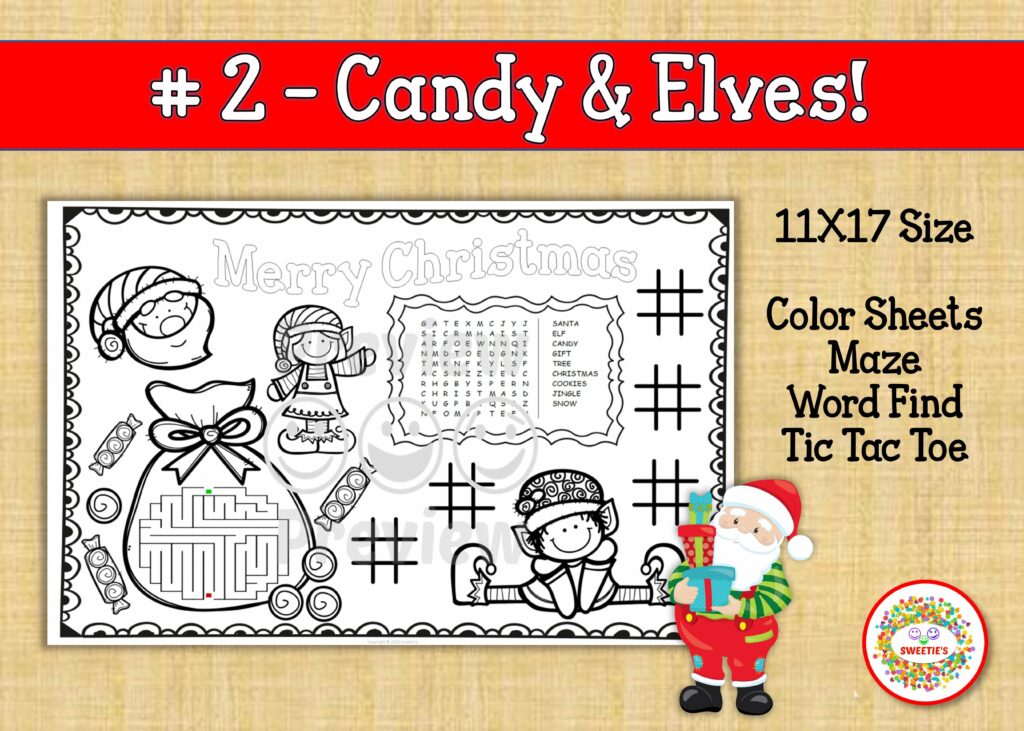 Christmas Placemats | Made By Teachers