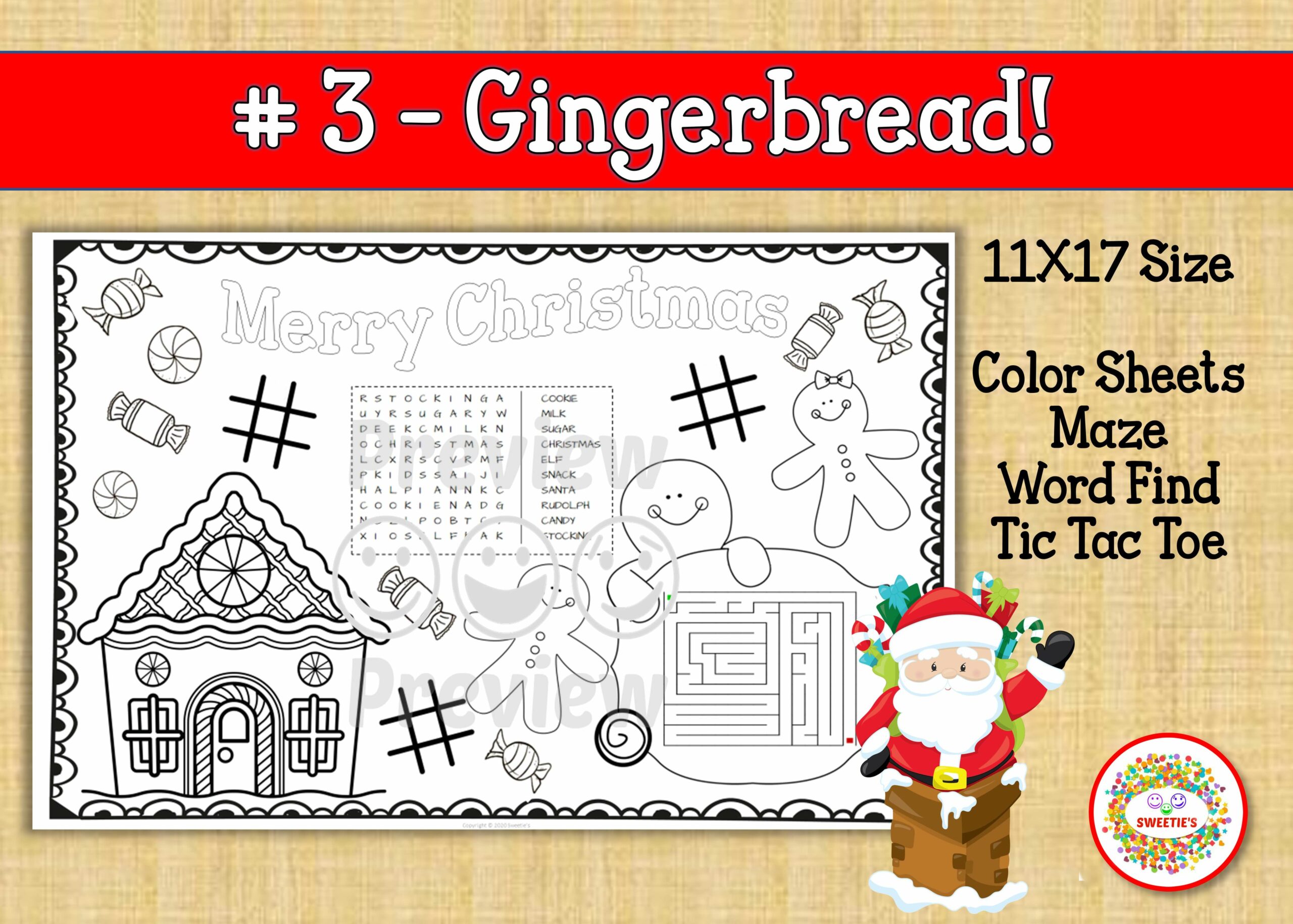 Christmas Placemats - Made By Teachers