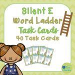 Long Vowel Silent Word Ladder Task Cards | Made By Teachers