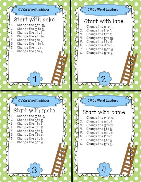 Phonics Word Letter Task Cards Word Work - Made By Teachers