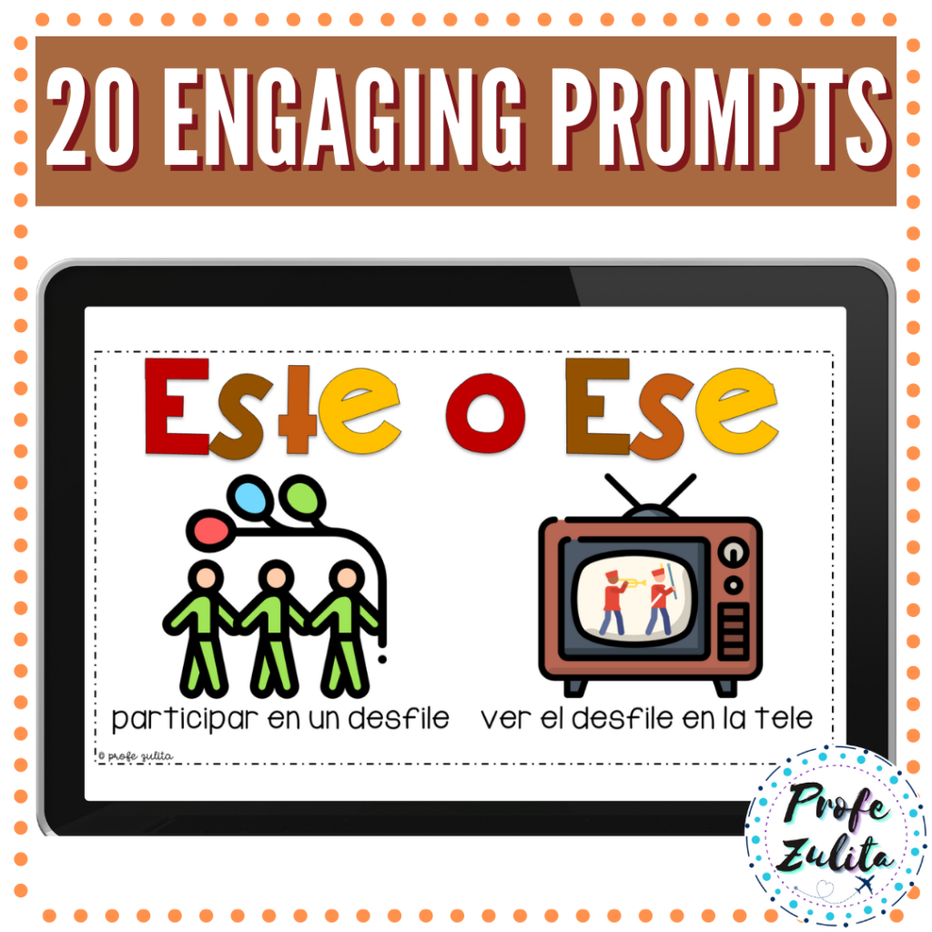 Spanish Thanksgiving | Would You Rather? Game - Made By Teachers