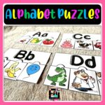 Alphabet Beginning Sound Puzzles| Literacy Centert | Made By Teachers