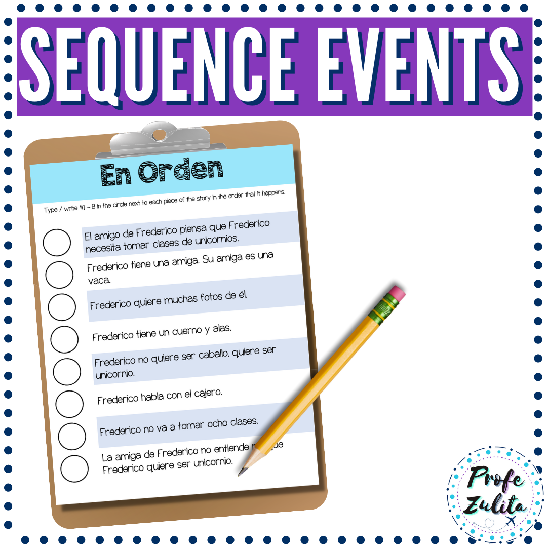 Spanish Story: El Caballo | AR Verbs + quiere | Made By Teachers