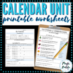 Spanish Calendar Unit (Lesson Plans & Student Work) - Made By Teachers