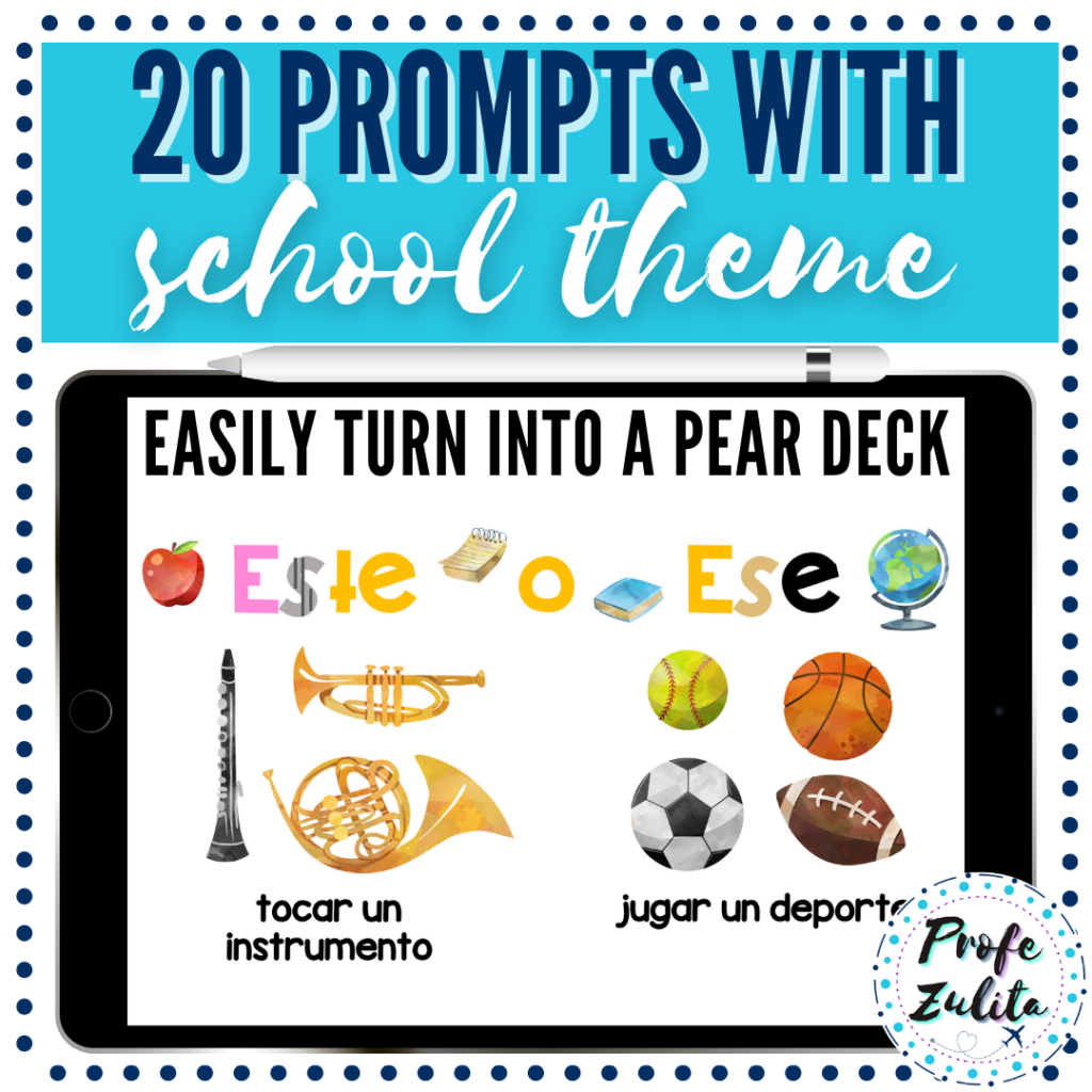 Spanish School Vocabulary | Would You Rather? Game | Made By Teachers