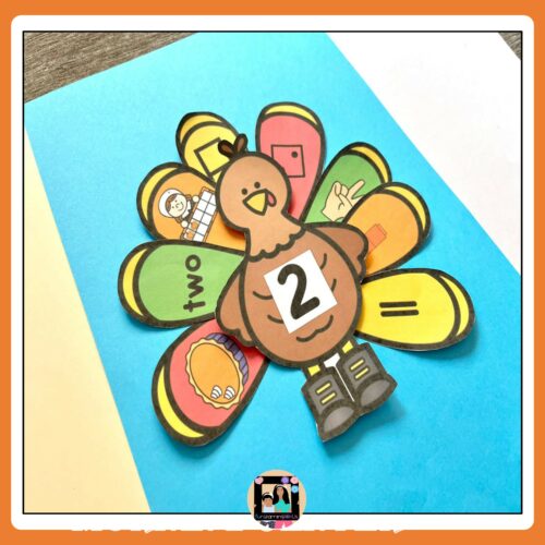 Subitizing Craft | Thanksgiving Turkey Math Craft - Made By Teachers