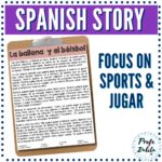 Spanish Story: La ballena | Jugar & Sports | Made By Teachers