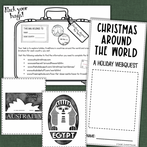 Christmas Around the World Travel Brochure | Made By Teachers