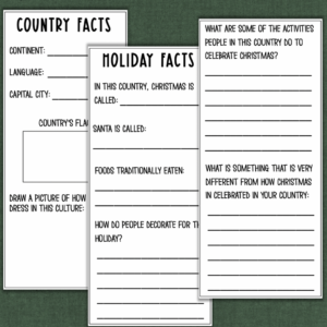 Christmas Around the World Travel Brochure - Made By Teachers