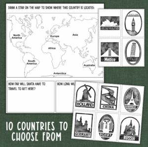 Christmas Around the World Travel Brochure - Made By Teachers