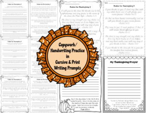 Psalms for Thanksgiving Activity Pack | Made By Teachers