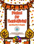 Psalms for Thanksgiving Activity Pack | Made By Teachers