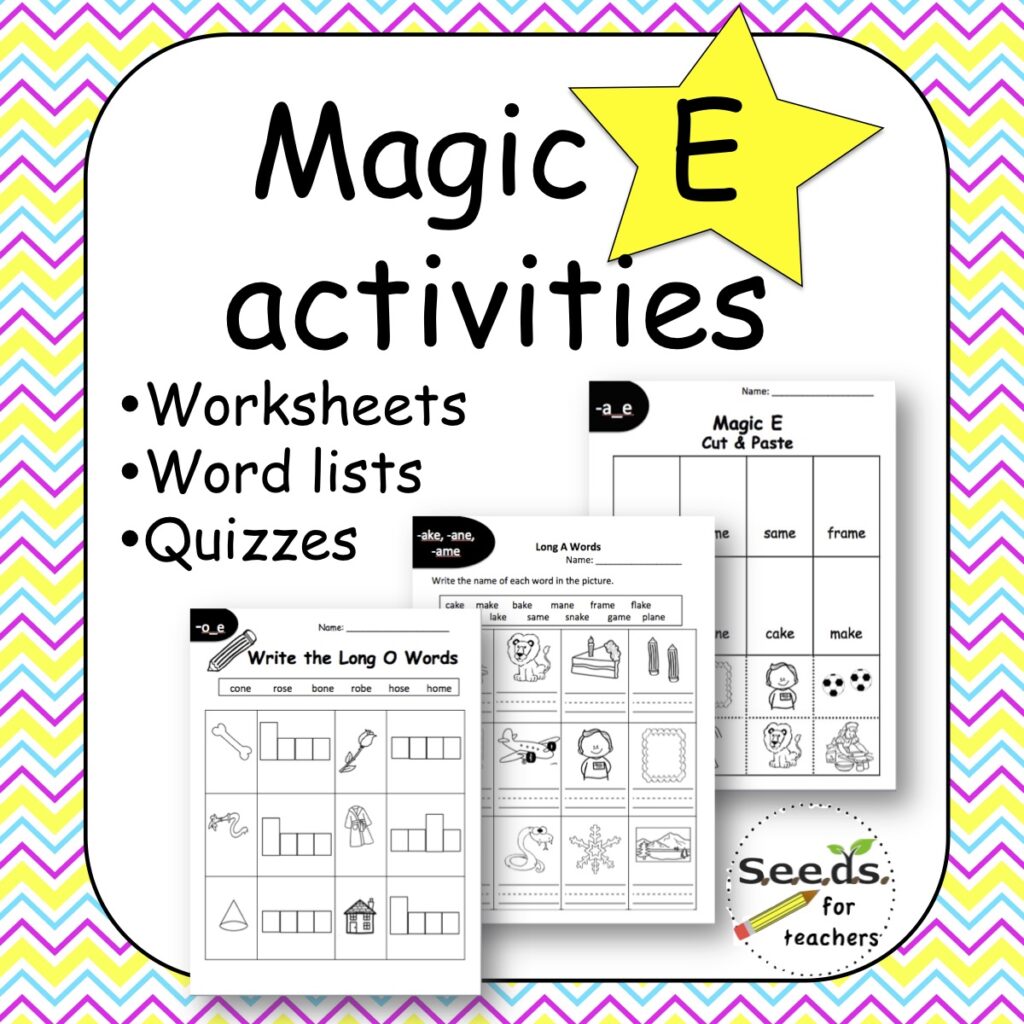 Long Vowel Packet - Made By Teachers