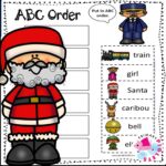 December Christmas ABC Alphabetical Order | Made By Teachers