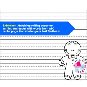 December Christmas ABC Alphabetical Order | Made By Teachers