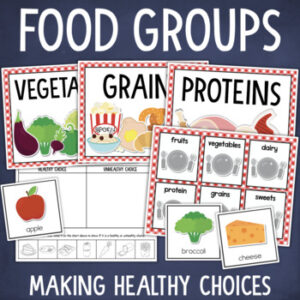 Food Groups Healthy Eating Activities Posters - Made By Teachers