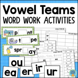 Long Vowel Teams & Diphthongs Phonics Activities | Made By Teachers