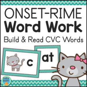 CVC Words Onset and Rime Word Building Activities - Made By Teachers