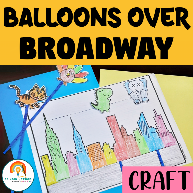 Balloons over Broadway Craft and Writing Activity | Made By Teachers