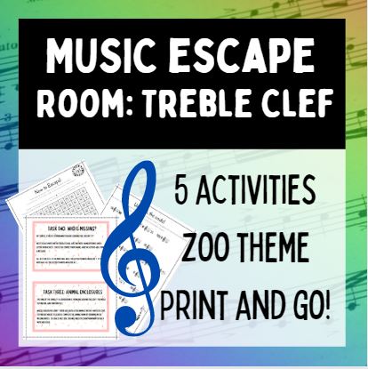 Color by Music Symbol Handouts - Made By Teachers