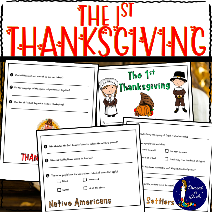 The First Thanksgiving Web Quest - Made By Teachers
