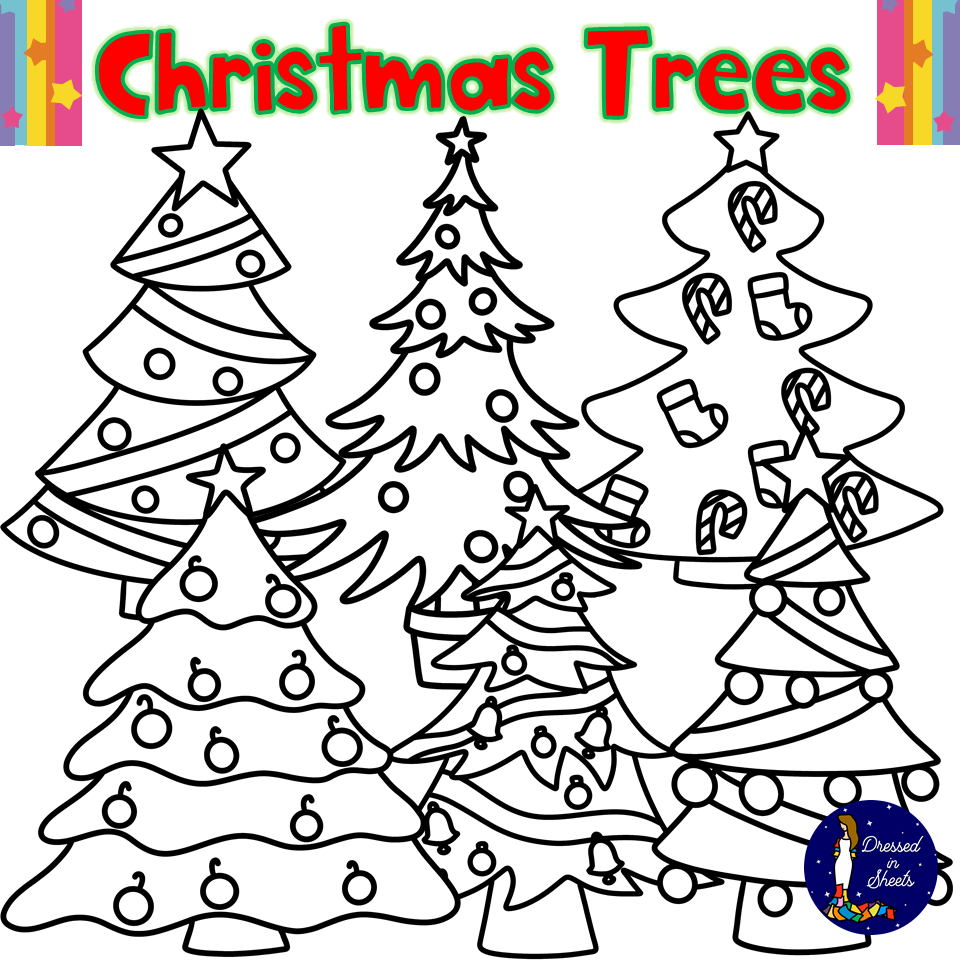 Christmas Trees Clip Art | Made By Teachers