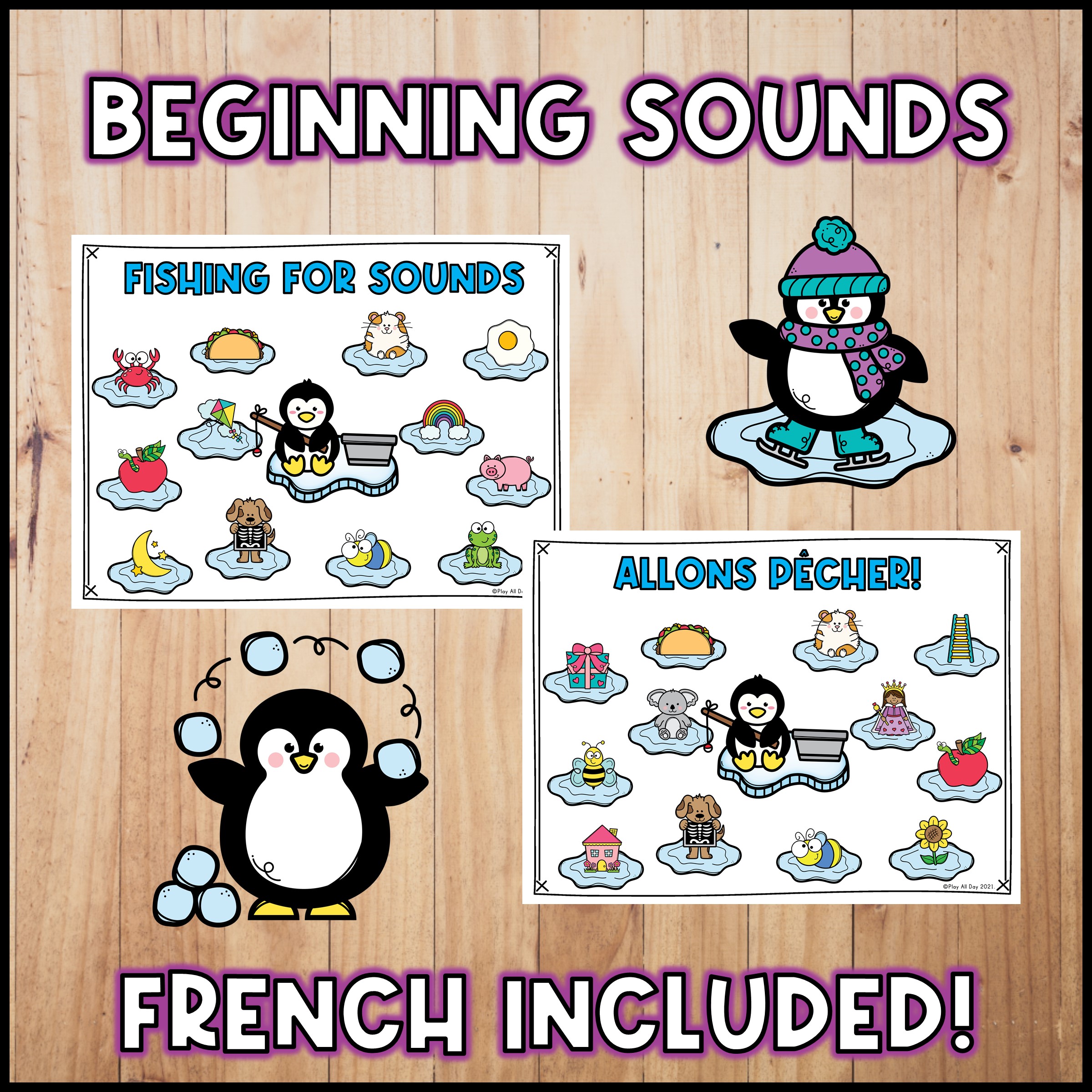 Alphabet Ice Fishing | Letter Matching | Made By Teachers