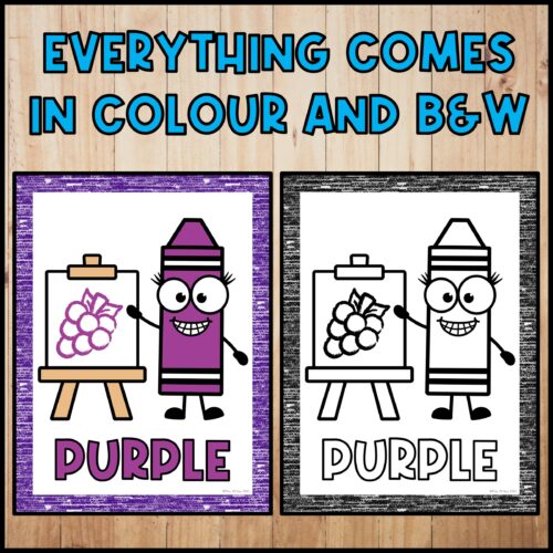 Color Posters - Crayon Theme | Made By Teachers