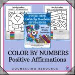 Winter Color by Affirmation - Mental Health - Made By Teachers