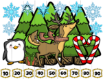 Christmas Winter Skip Counting Puzzles! Skip Count - Made By Teachers