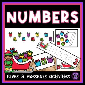 Christmas Numbers 1 to 10 Activities - Gifts | Made By Teachers
