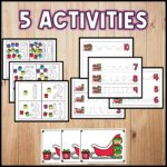 Christmas Numbers 1 to 10 Activities - Gifts | Made By Teachers