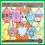 Christmas Ornament 2D Shapes Craftivity | Made By Teachers
