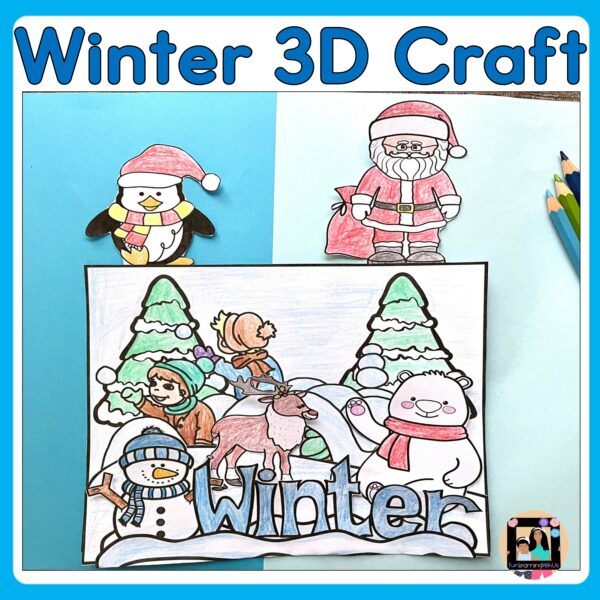 Winter 3D Craft | Holiday Around The World Craft | Made By Teachers